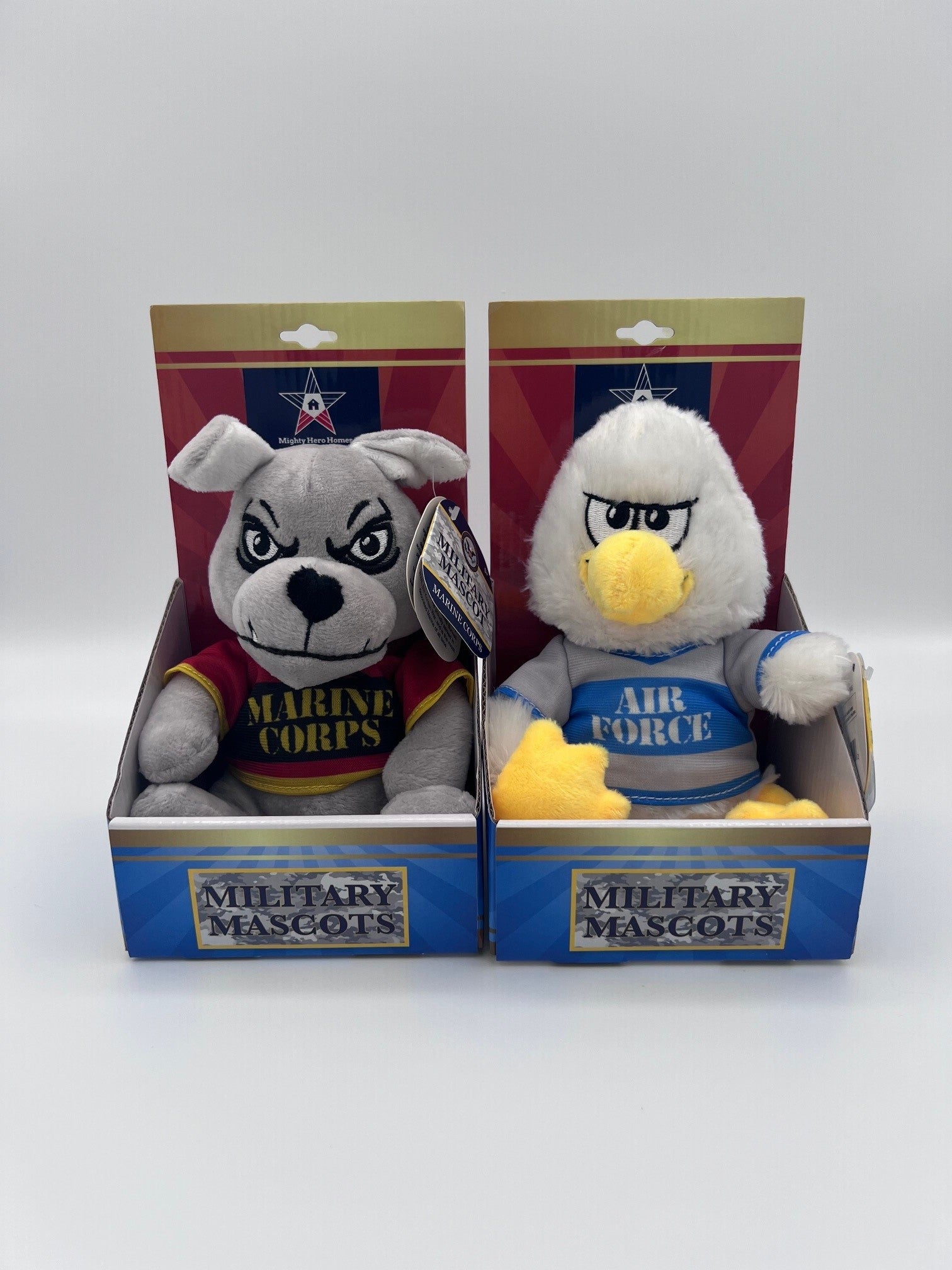 Military Mascot Bundle (Marine + Airforce) Mighty Hero Homes.